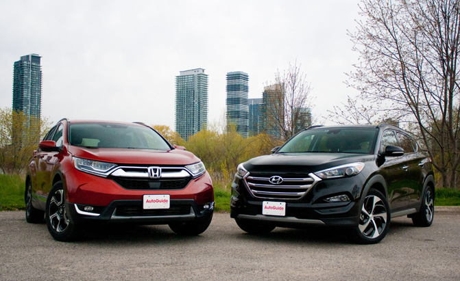 2017 Honda CR-V vs Hyundai Tucson Comparison | AutoAfterWorld